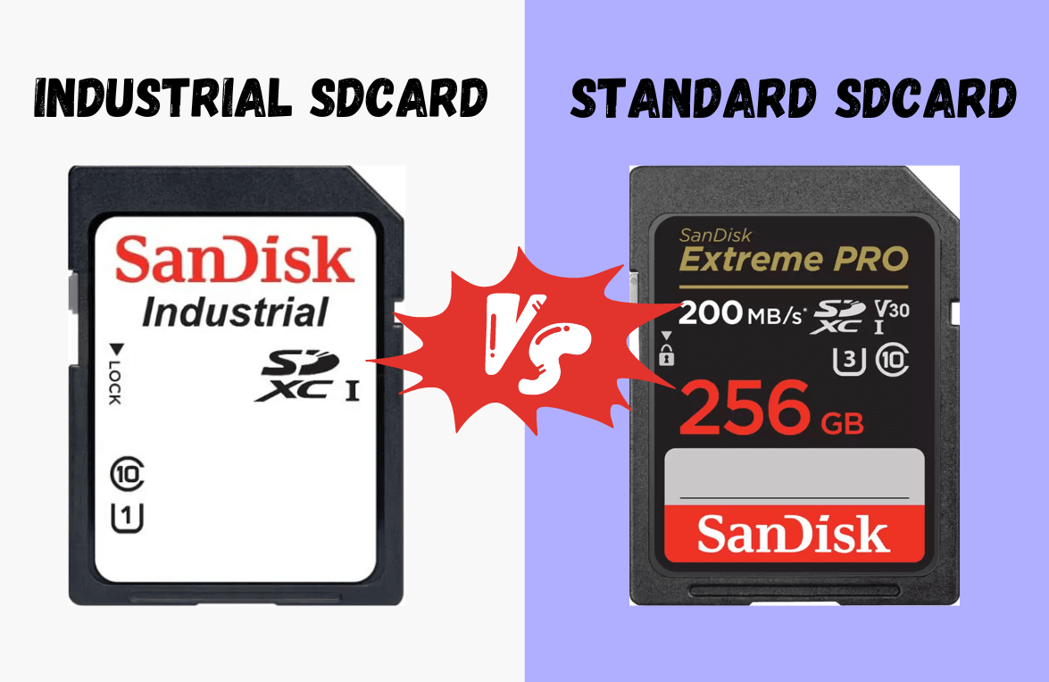 Sandisk Industrial Sd Card vs Standard Sd Card - Dellwa Co Ltd.